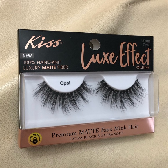 Kiss | Makeup | Nwt Kiss Lashes Luxe Effect | Poshmark